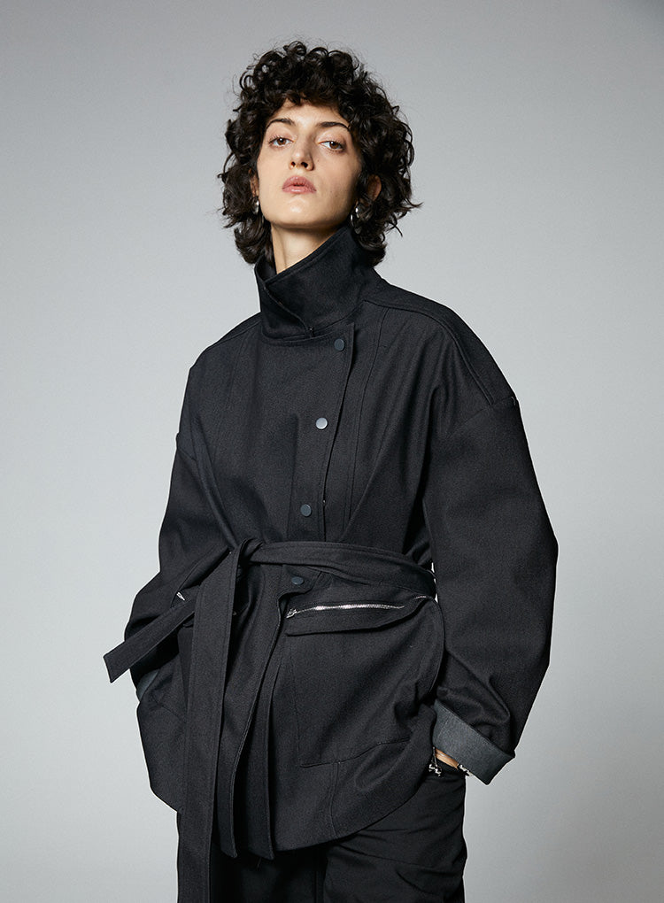 Design Style High Neck Jacket – Infftru